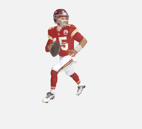 🎲 Patrick Mahomes - Figure・ OBJ File for 3D printing・Cults