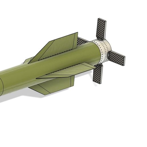 🇺🇸 GBU-57 MOP Bunker Buster 1:48 Scale・ STL File for 3D printing・Cults
