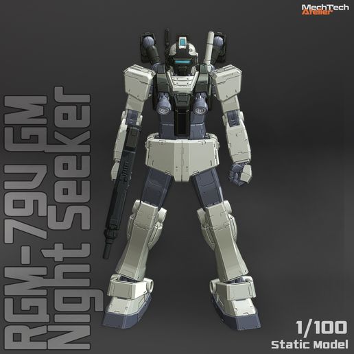 3D file RGM-79V GM Night Seeker 🤖 ・3D printable model to download・Cults