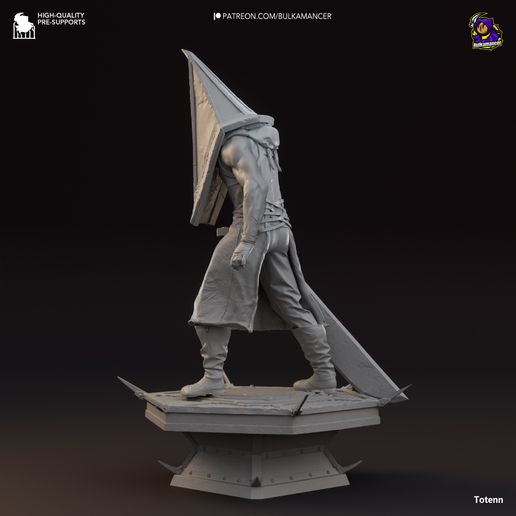 🔪 Pyramid Head | Silent Hill 2 Remake | 326mm・ 3D File for 3D printing・Cults