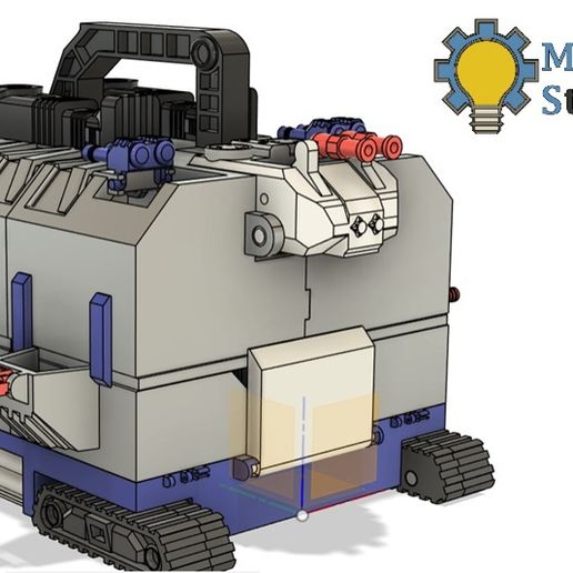 🤖 Micromaster Carrier・ 3D File for 3D printing・Cults