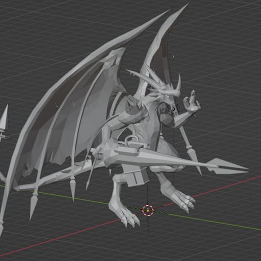 🐉 EXAMON・ OBJ File for ・Cults