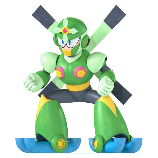 👨 Mega Man 5: Gyro Man・ 3D File for 3D printing・Cults