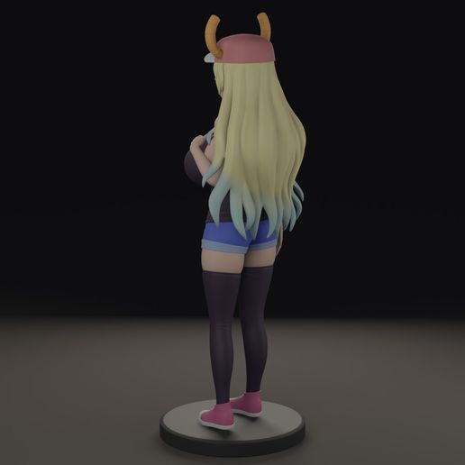 🐉 Kobayashi-san Chi no Maid Dragon - Lucoa・ 3D File for ・Cults