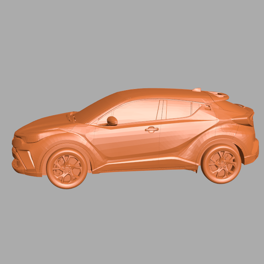 🚗 Toyota C-HR・ STL File for 3D printing・Cults