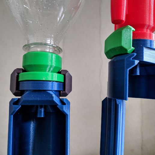 🚰 WRLS (Water Rocket Launch System)・Free STL File for ・Cults