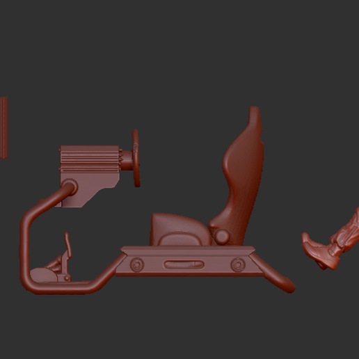 STL file Gamer Playing GT 👾 ・Model to download and 3D print・Cults