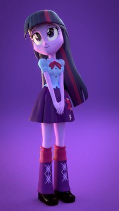 Twilight Sparkle Equestria Girls - My Little Pony 3D STL Printable ...
