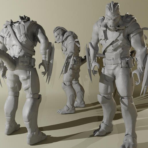STL file Garog SKIN FORTNITE FIGURE 🦸 ・3D printable model to download・Cults