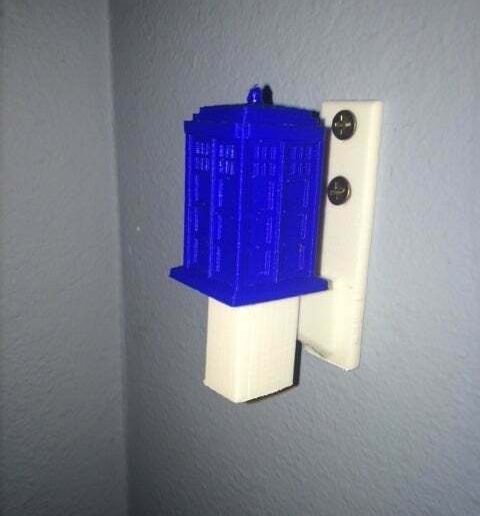 🪝 Tardis Towel Hook・Free STL File for ・Cults