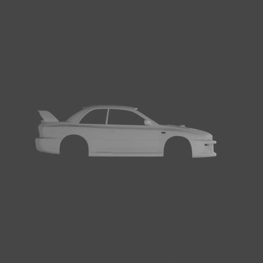 🚗 SUBARU IMPREZA GC8 22B RC CAR BODY・ STL File for 3D printing・Cults