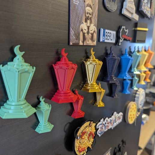 🧲 Fanoos Fridge Magnet・ STL File for 3D printing・Cults