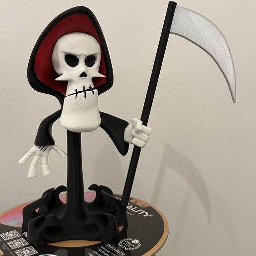 3D printable Grim - The Grim Adventures of Billy and Mandy Cartoon ...