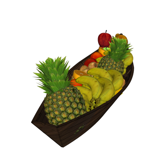 🛥️ BOAT VEGETABLE STACK Blackberry Tomato Tomato Potato Pepper Bread ...