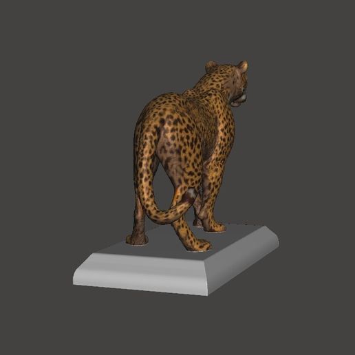 STL file Cheetah Leopard Figure - 3D Print Model 🐆 (OBJ)・3D printing ...