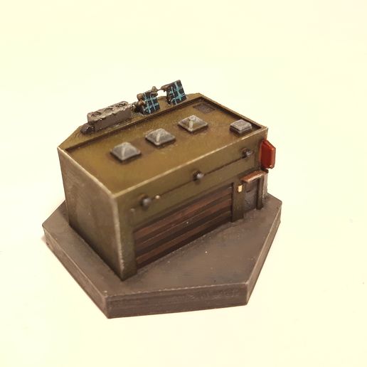 🏗️ Battletech - Building 6 (1 Level workshop)・3D Print・Cults