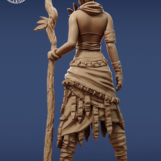 🐉 Morrigan (Dragon age) / Swamp Witch・ 3D File for 3D printing・Cults