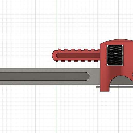 🔧 Pipe wrench・ STL File for 3D printing・Cults