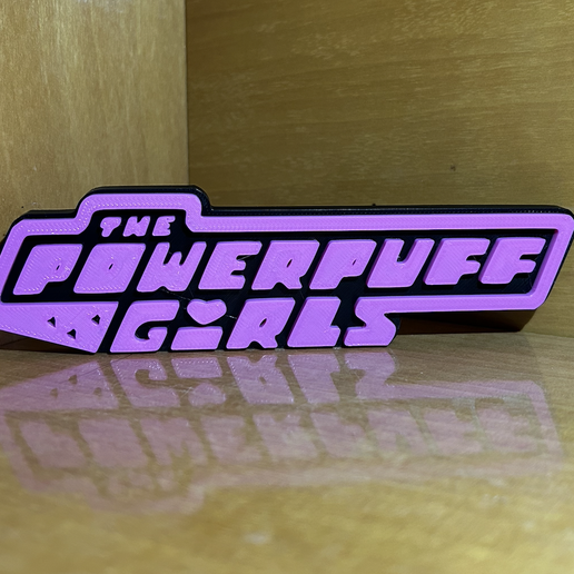👧 Powerpuff Girl Logo・ STL File for 3D printing・Cults