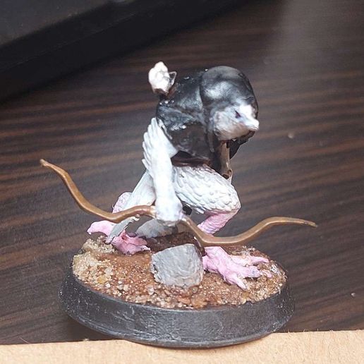 3D printed Kenku Rogue - Tabletop Miniature • made with Mars 3 Pro 4k ...