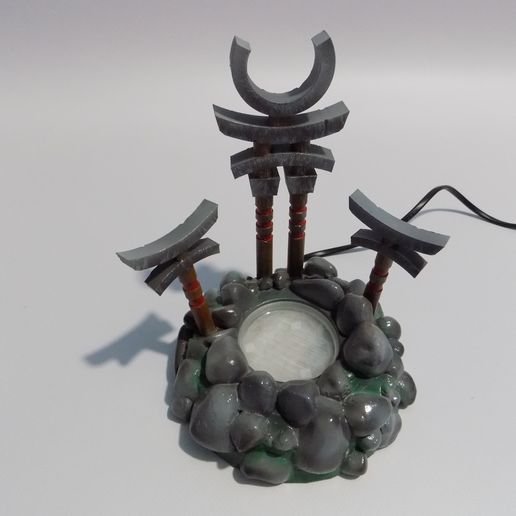 STL file Moonwell Warcraft 🦸 ・3D printer model to download・Cults
