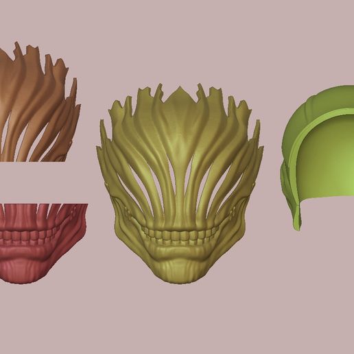 Archivo STL Mahito Final Form Mask - Jujutsu Kaisen - cosplay helmet 🪖 ...