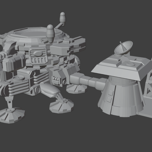 🎛️ Starcraft Brood War - Starport Control Tower・Free STL File for 3D ...
