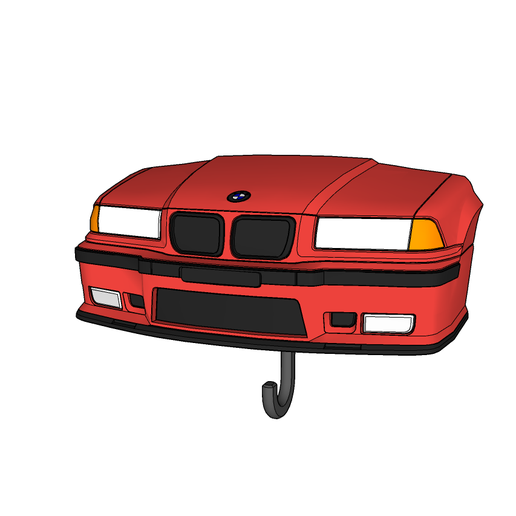 STL file M3 E36 Key Holder 🔑 ・Design to download and 3D print・Cults