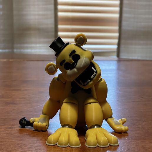 3D printable Golden Freddy • made with Bambu lab p1s・Cults