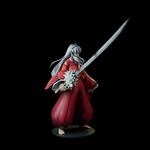 💬 Inuyasha・ 3D File for 3D printing・Cults