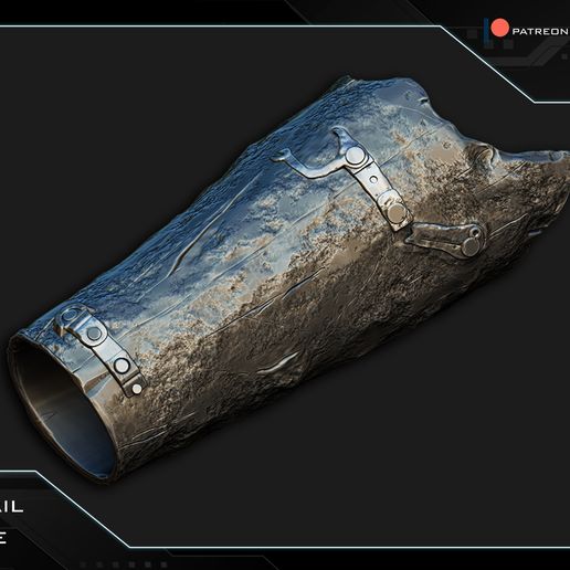 📁 Stranger Qimir gauntlet・ 3D File for 3D printing・Cults