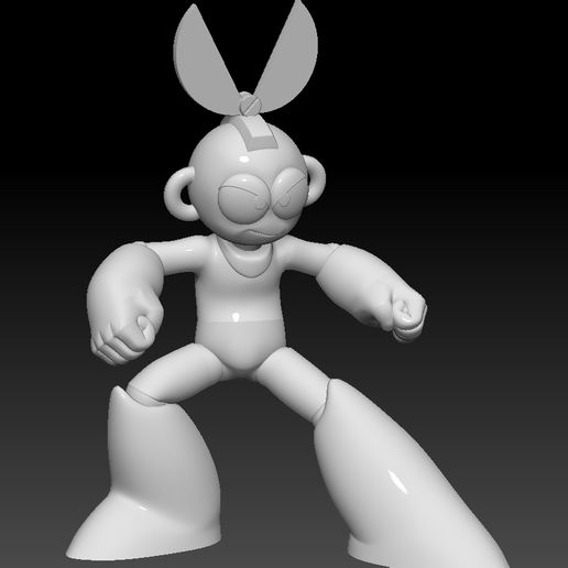 👨 Mega Man 1: Cut Man・Free 3D File for 3D printing・Cults