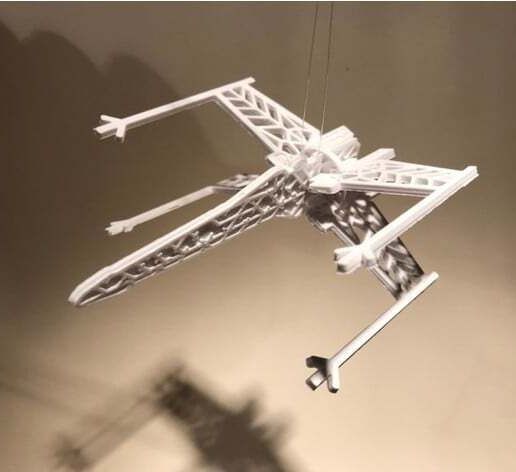 STL file SnowFlake X-Wing Card Kit ️ ・3D printable model to download・Cults