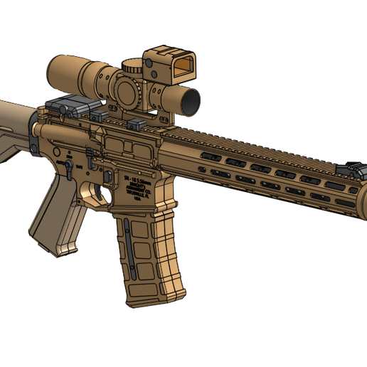 🔫 KS1 L403A1 (UK MoD) READ DESC!!!!・ STL File for 3D printing・Cults