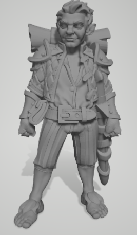 STL file Halfling Male and Female Adventurer ♂️ ・3D printable model to ...