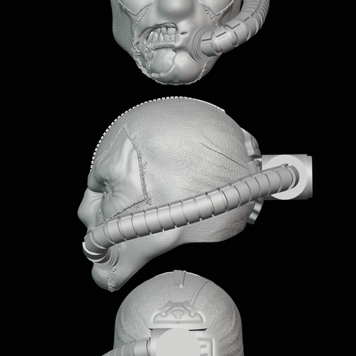 🦹 BANE Head - S.H Figure・ STL File for 3D printing・Cults