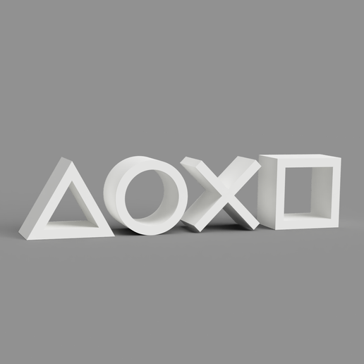 triangle circle x square logo