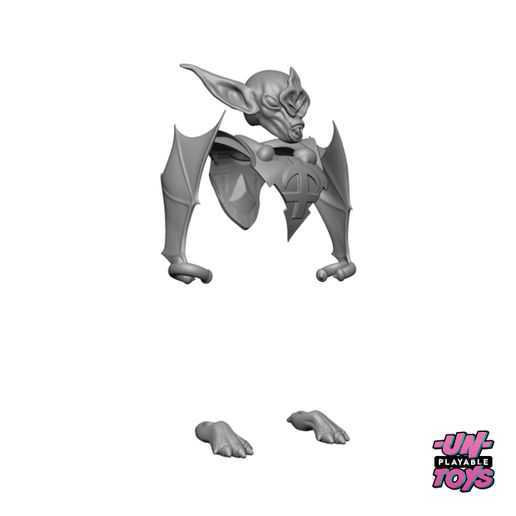🎲 BAT-HEAD, MOTU ORIGINS・ STL File for ・Cults