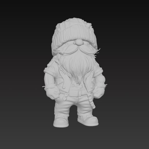 ☘️ Gnome biker・ STL File for 3D printing・Cults