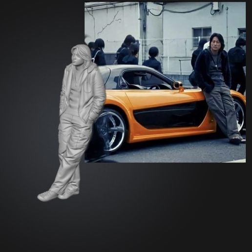 🗼 Han Lue - Sung Kang - F&F・ 3D File for 3D printing・Cults