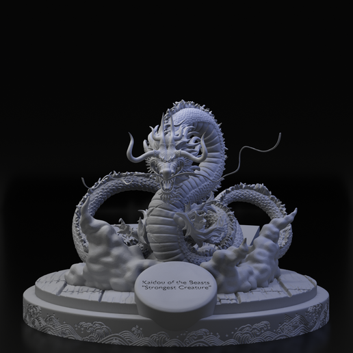 🏴‍☠️ kaido - one piece・ STL File for 3D printing・Cults