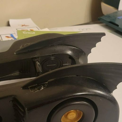 ️ 1992 BATMOBILE BATMISSILE - BATMAN RETURNS (KENNER) RIGHT REAR WING ...