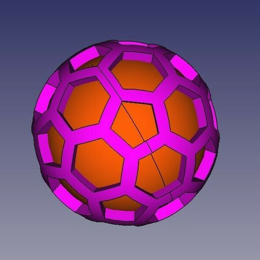 STL file Hex Ball 🏛️ ・3D printing template to download・Cults
