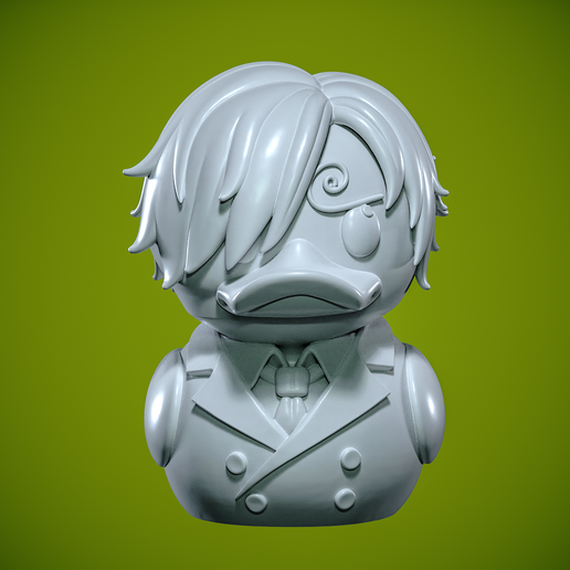 🦆 Rubber Duck - Sanji One piece - 3d print・ 3D File for 3D printing・Cults