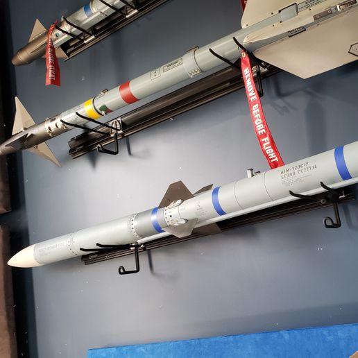 🚀AIM-120 C/D AMRAAM - Extreme Detail/Accuracy -3D Print Ready・ STL File ...