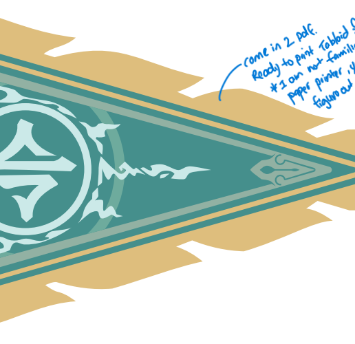 ⭐ Honkai: Star Rail - Huohuo Banner [Stormcaller]・ STL File for ・Cults