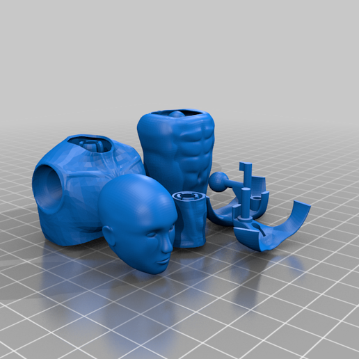 🧸 1/6th scale Spirit Knight figurine・Free STL File for ・Cults