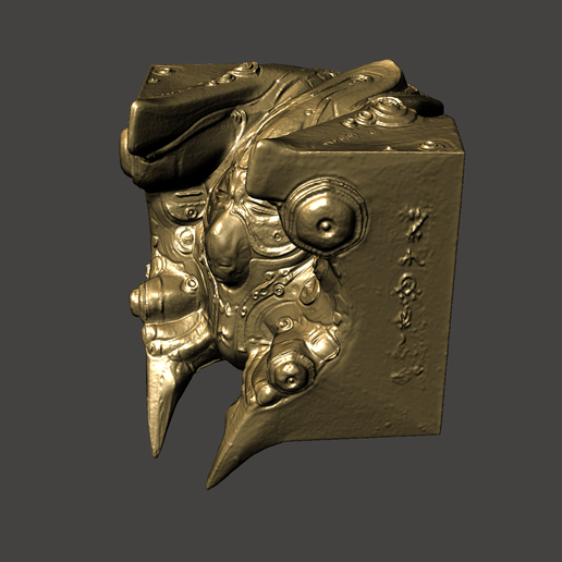 🪪 DOOM 3 SOULCUBE - LIFESIZE PROP - ULTRA DETAILED MESH Hi-Poly STL for ...