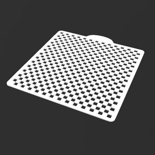 🖼️ Stencil mini plaid pattern・ STL File for 3D printing・Cults