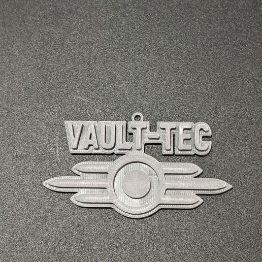 🎄 Fallout Vault Tech Christmas tree ornament・ STL File for 3D printing ...